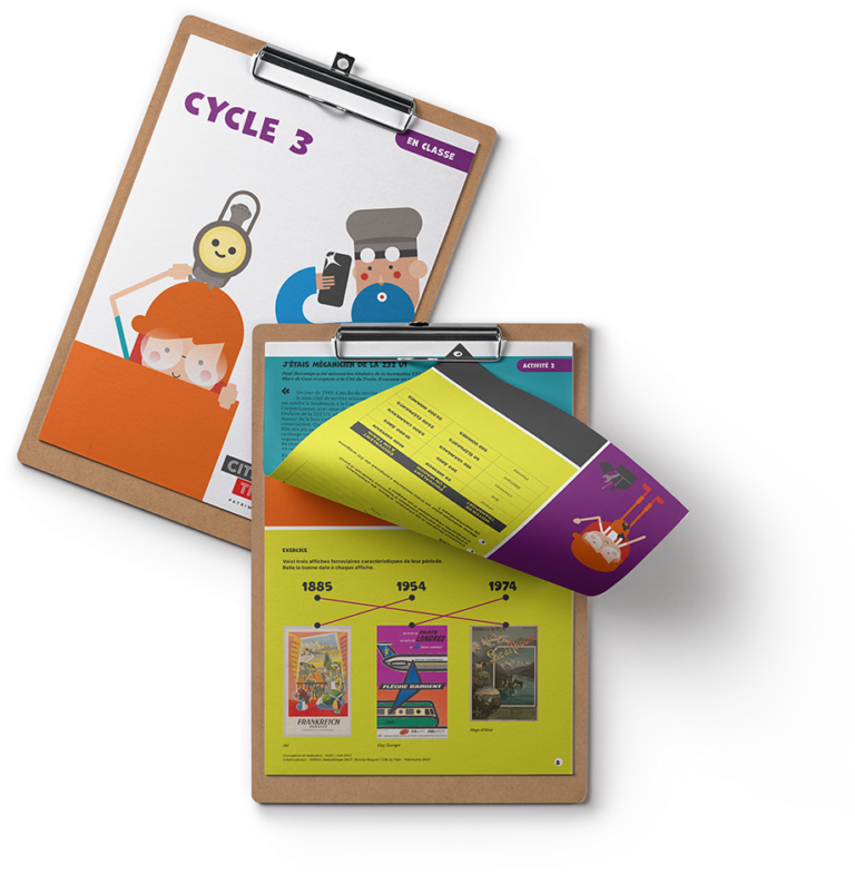 Outils pédagogiques pour la Cité du Train - Vuxe